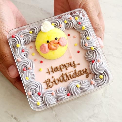 Jual Korean dessert box / cake box duck bebek lucu imut - Choco Ferrero ...