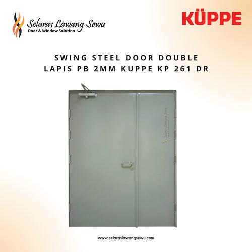 Jual Pintu Baja Lapis Timbal 2mm Swing Steel Door Double KUPPE KP 261 ...