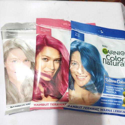 Jual Pewarna Rambut Garnier Color Boost Formula - Brilliant Pink - Kab ...