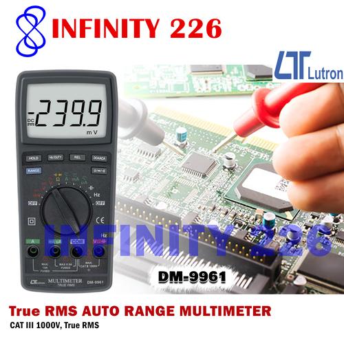 Jual LUTRON DM-9961 TRue RMS Digital Multimeter CAT III - Jakarta Barat ...