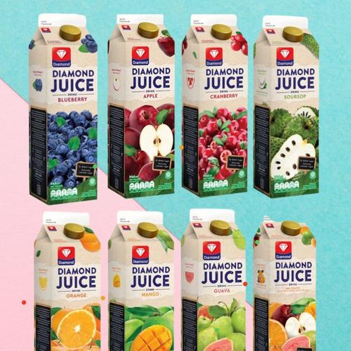 Jual DIAMOND JUICE 946ML ALL VARIANT / JUS DIAMOND 946ML SEMUA RASA ...