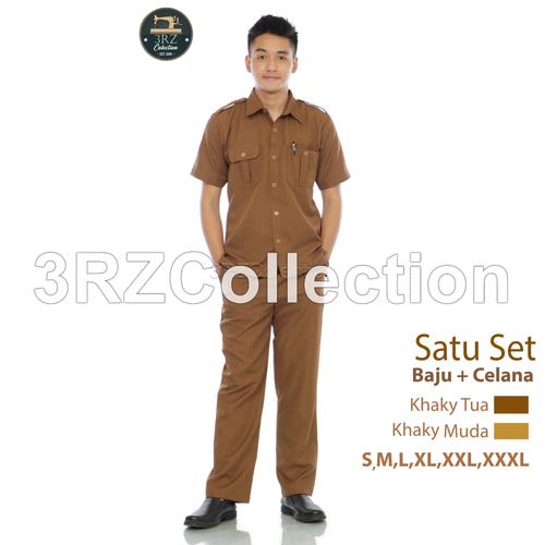 Jual Seragam PNS Seragam Pemda Khaki tua Baju Pdh Pegawai Negeri Baju ...