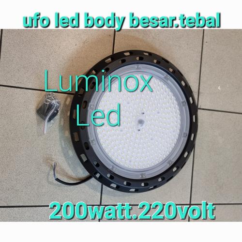 Jual lampu gantung industri led 200w 200watt highbay ufo 200 watt smd ...