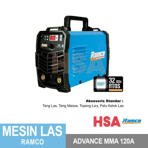 Jual RAMCO MESIN LAS INVERTER MMA ADVANCE 120A - Kab. Tangerang - Hulvindo Fastener | Tokopedia