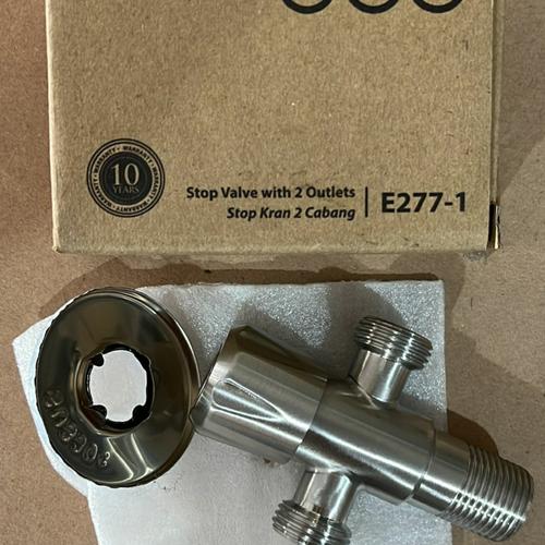 Jual ECO STOP VALVE WITH 2 OUTLETS E277-1 - Kota Surabaya - Jaya Tunggal Sby | Tokopedia