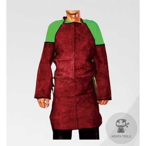 Jual aju Safety Las / Apron Lengan Las / Celemek Otolas Kulit Badan ...