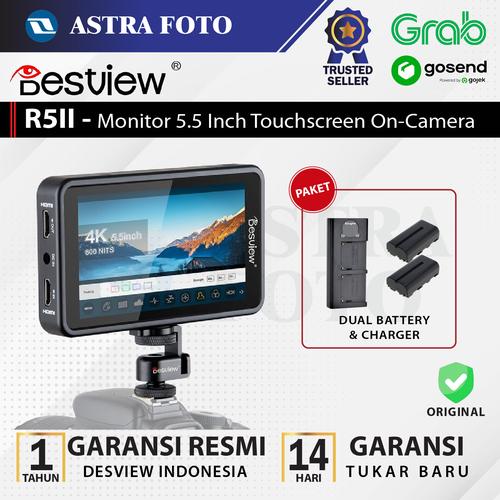 Promo DESVIEW R5II Monitor 5.5 Inch Touchscreen On-Camera R5 II RESMI ...