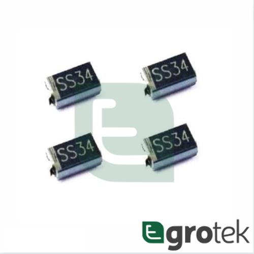 Jual Dioda SMD SS34 1N5822 3A 40V Schottky Diode IN5822 DO-214AC AD03 ...