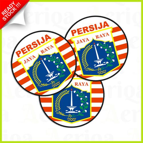 Jual Stiker Pipi Persija Jakarta - Bentuk Logo - Face Sticker Set ...