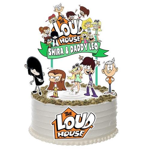 Jual Topper Cake Birthday Tusukan Hiasan Kue Ulang Tahun - The Loud ...