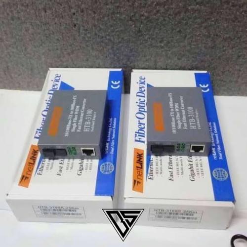 Jual Netlink HTB-GS-03 Gigabit Media Converter RJ45 Fiber Optic - Kota ...