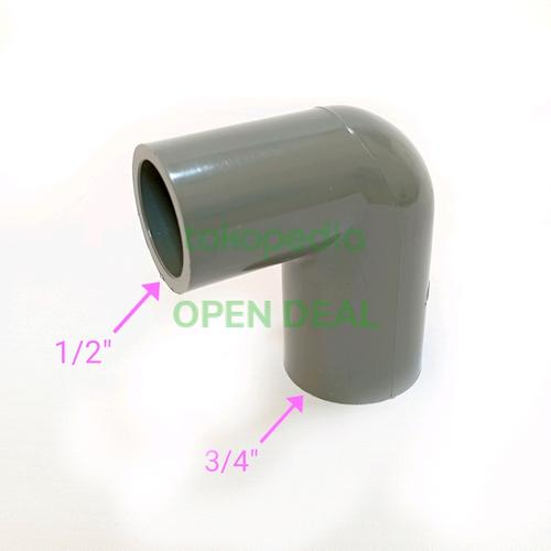Jual Vlok Knie AW 3/4 x 1/2 in SCG /V Knee Pvc/ Elbow / Siku ...