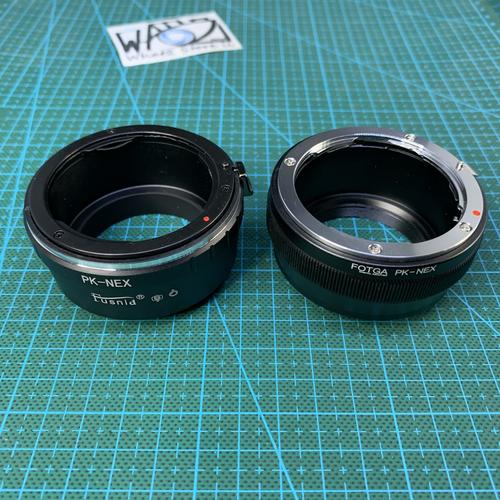Jual FOTGA Lens Adapter Lensa mount Pentax PK to Nex for Kamera Sony E ...