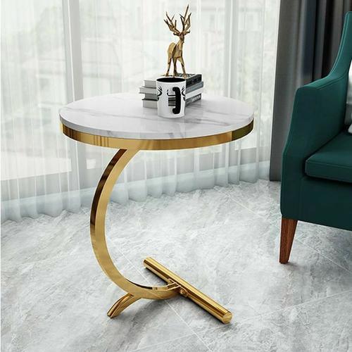 Jual Side table marble meja marmer bulat - cream, marmer - Kab. Jepara ...