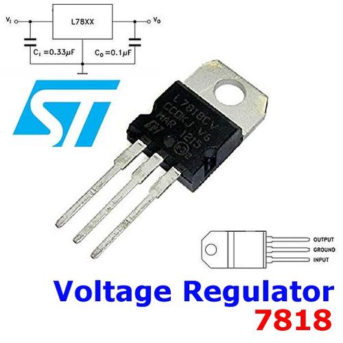 Jual L 7818 L7818CV / LM7818 IC Regulator Voltage 18 Volt 7818 L7818 L ...