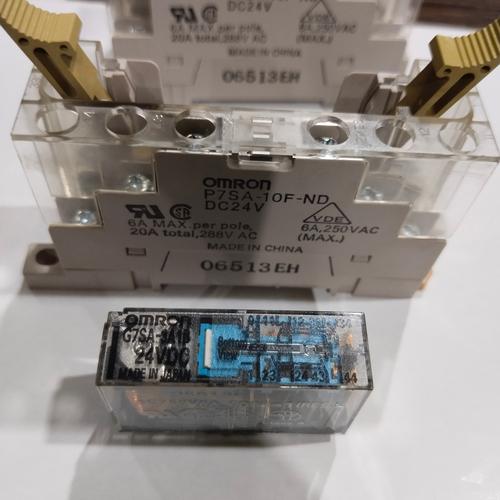 Jual Relay Omron G7SA-3A1B 24vdc 10 pin + Socket G7SA-10F-ND DC24V ...