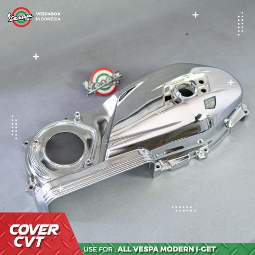Jual Calter CVT / Cover CVT Chrome for Vespa Sprint Prima LX S LXV GTS ...