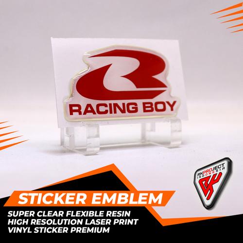 Jual STIKER TIMBUL EMBLEM STICKER RESIN LENTUR RCB RACING BOY - Kab ...