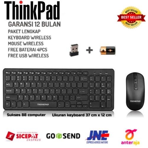 Jual THINKPAD GKM520 WIRELESS PAKET KEYBOARD & MOUSE COMBO SET KEY ...