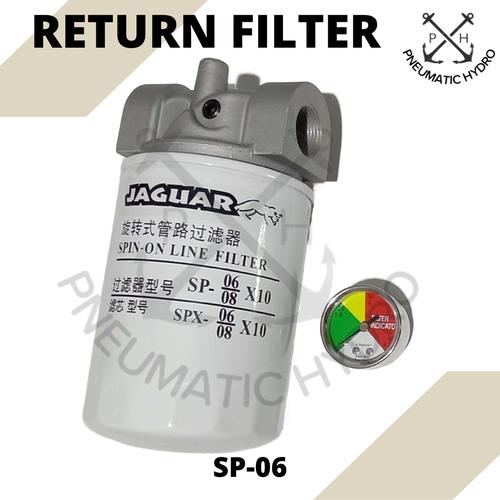 Jual SPIN ON LINE FILTER RETURN FILTER SP-06 3/4" / SP-08 1" JAGUAR ...