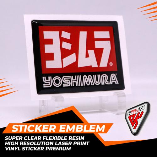 Jual Stiker Timbul Emblem Sticker Resin Lentur Yoshimura V2 Kab Bandung Rk Project