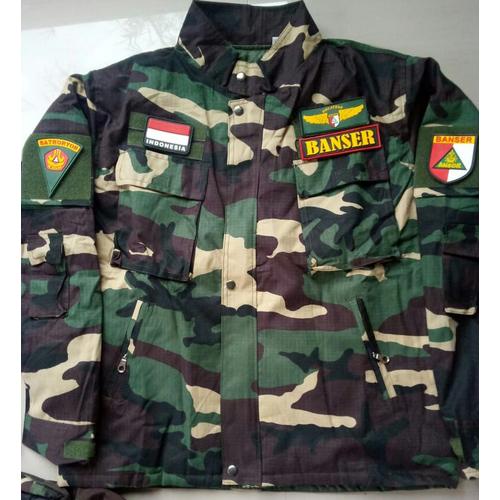Jual JAKET BANSER TACTICAL & TOPGUN DORENG NATO BAHAN TWILL EXLUSIF ...