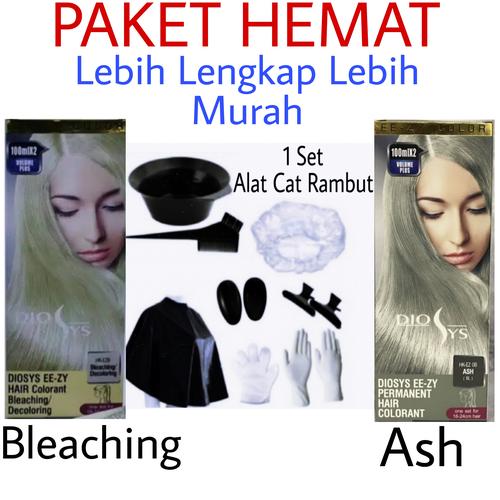 Jual Ash colour diosys , bleaching dio sys, & alat cat. pewarna rambut ...
