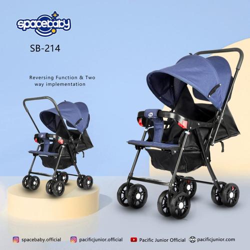 Jual Stroller Spacebaby SB 204 Kereta Dorong Space Baby - Abu-abu, sb ...