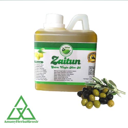 Jual Minyak Zaitun 1000Ml Ibtiqa Extra Virgin Olive Oil | Minyak Zaitun ...