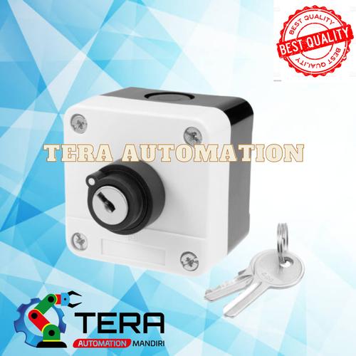 Jual Push Button Switch Station Key Lock Select Switch Station 2 ...