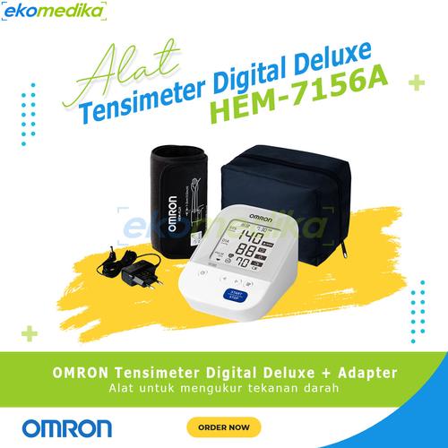 Jual Omron HEM-7156TA / HEM 7156TA Tensimeter Digital Deluxe Plus ...