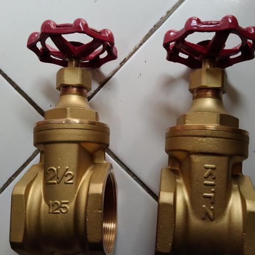 Jual gate Valve kitz 2 1/2 inch Kuningan stop kran kitz 21/2 - Jakarta Barat - Lukito Mandiri ...