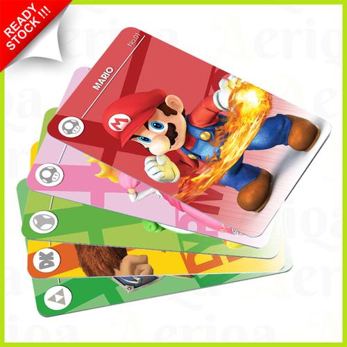 Jual Amiibo Clone Card Mario Kart 8 Deluxe - Satuan NFC Kartu PVC ...