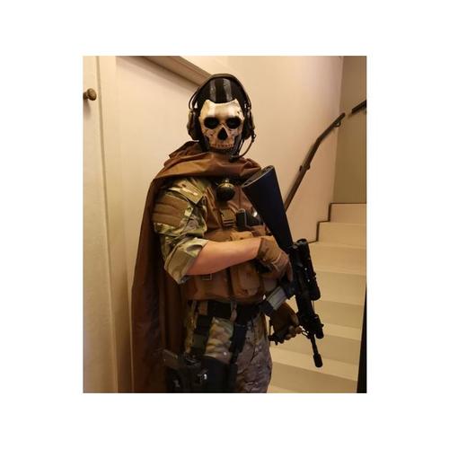 Jual Topeng Cosplay Hallowen Call of Duty Simon Riley Ghost Mask ...