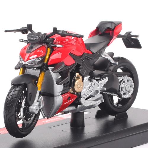 Jual Diecast Motor Ducati Super Naked V4S Skala 1:18 miniatur mainan ...