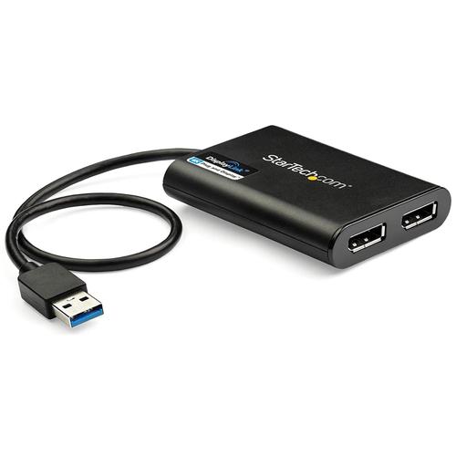 Jual Plugable USB 3.0 to Dual Display Port Adapter 4K 60Hz - Kota ...