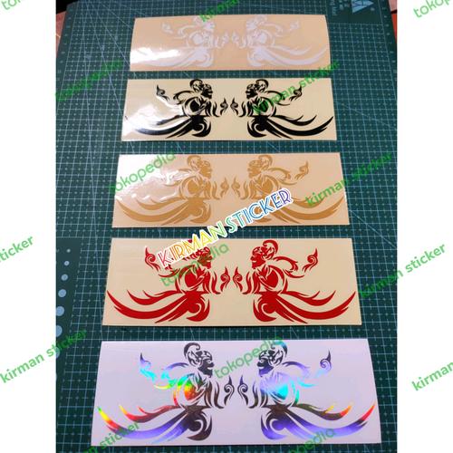 Jual sticker wayang po haryanto - Putih - Kota Bekasi - kirman sticker ...