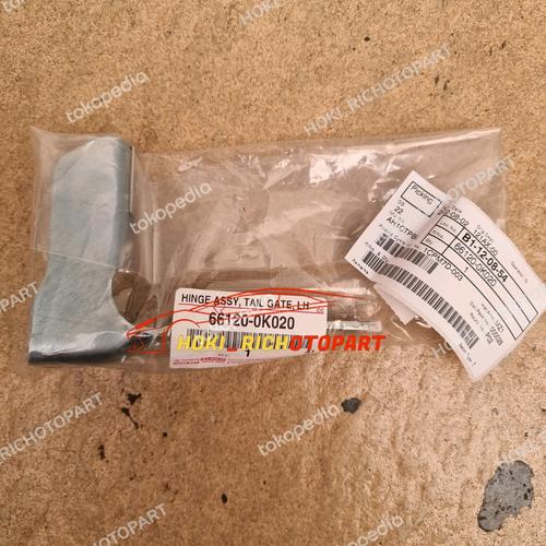 Jual Hinge Engsel Pintu Bak Hilux Revo original 66110/20-0K020 Harga ...