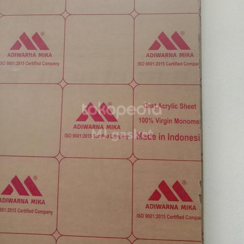 Jual acrylic bening lembaran /akrilik adiwarna mika tebal 5mm 100cm x 150cm - Jakarta Barat - MJ ...
