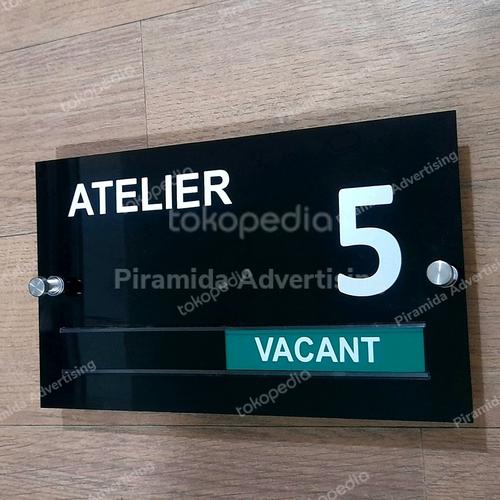 Jual Akrilik 15x25 sign gambar papan meeting room ruang meeting - Kota ...