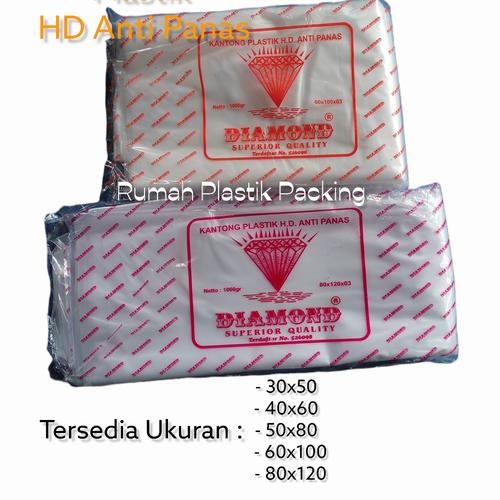Jual plastik anti panas HD Diamond 60x100/80x120/40x60/30x50 /50x80 ...
