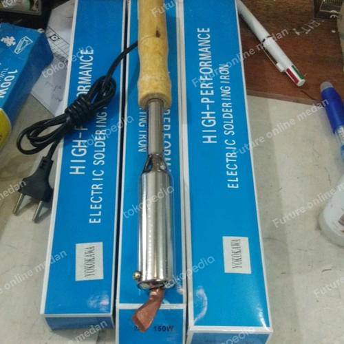 Jual Solder Listrik Watt Besar Gagang Kayu Kepala atas Tembaga model ...