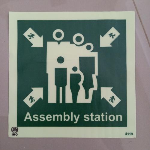 Jual 334119 IMO Symbol Muster Station 150 X 150 MM - Kota Depok - IMO ...