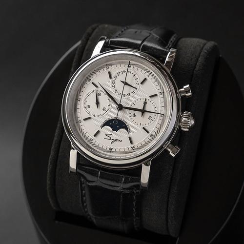 Jual Sugess MoonPhase Master SU1908SWX Silver - White dial - Kota ...