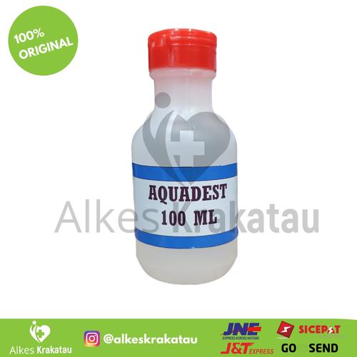 Jual Aquadest 100ml / Aquades 100 ml / Air Suling - Kota Medan ...