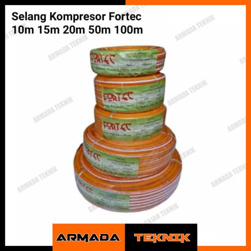 Jual Selang Kompresor Angin 10 - 100 M Fortec/ Selang Angin/ Compressor ...