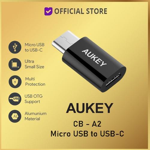 Promo Aukey Adapter CB-A2 Micro USB to USB-C - Aukey CB - A2 - Jakarta ...