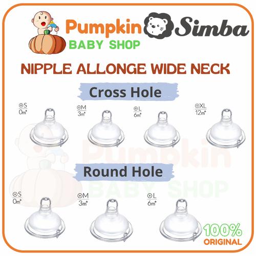 Jual Nipple Simba Wide neck / Dot simba Allonge Wide - Cross L (6m ...