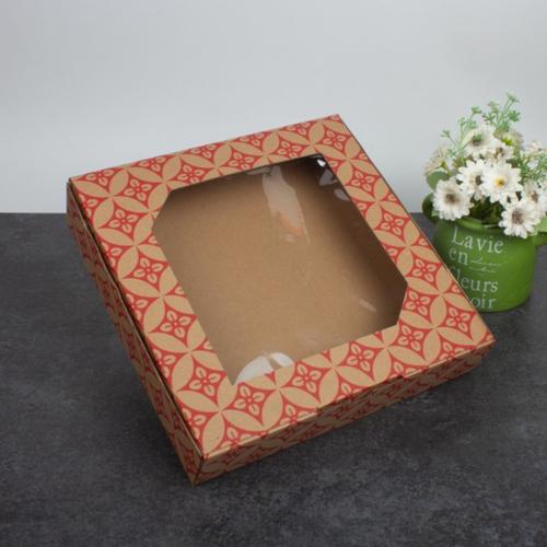Jual kardus box batik mika polos kotak puding dus kue hampers packaging ...