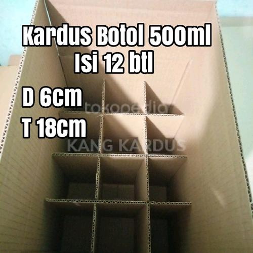 Jual Kardus botol 500ml utk packing 12 botol - Kab. Bekasi - Kang ...